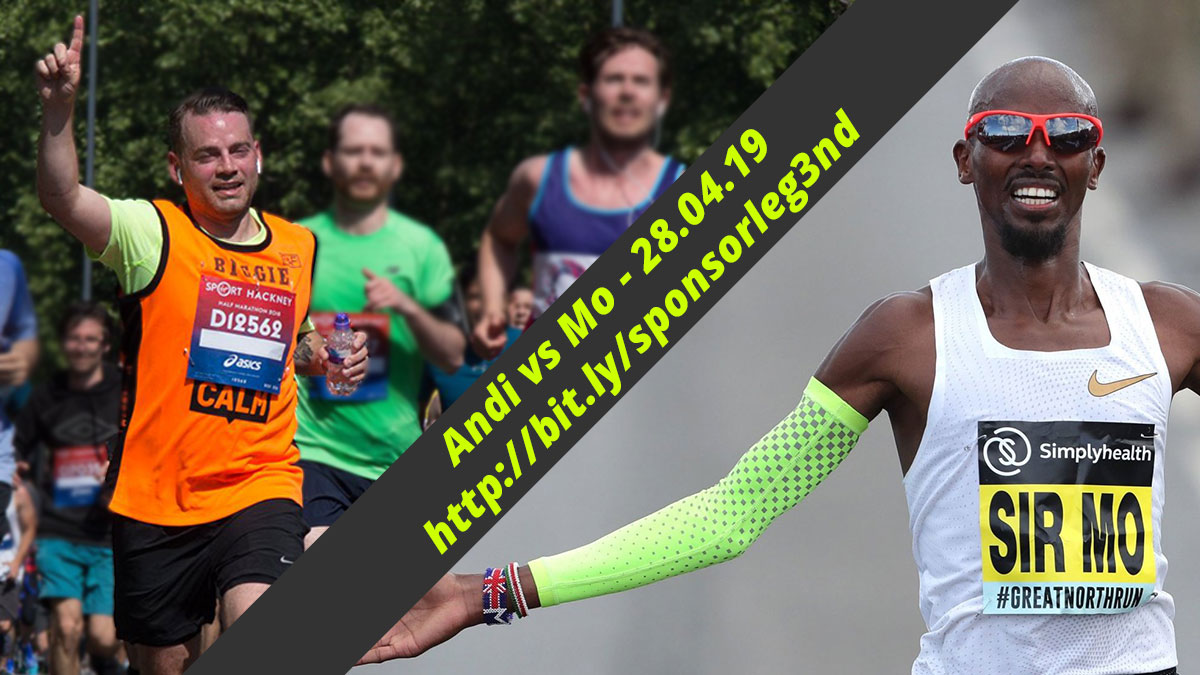 Sir Mo Farah answers the challenge - Andrew Smallwood