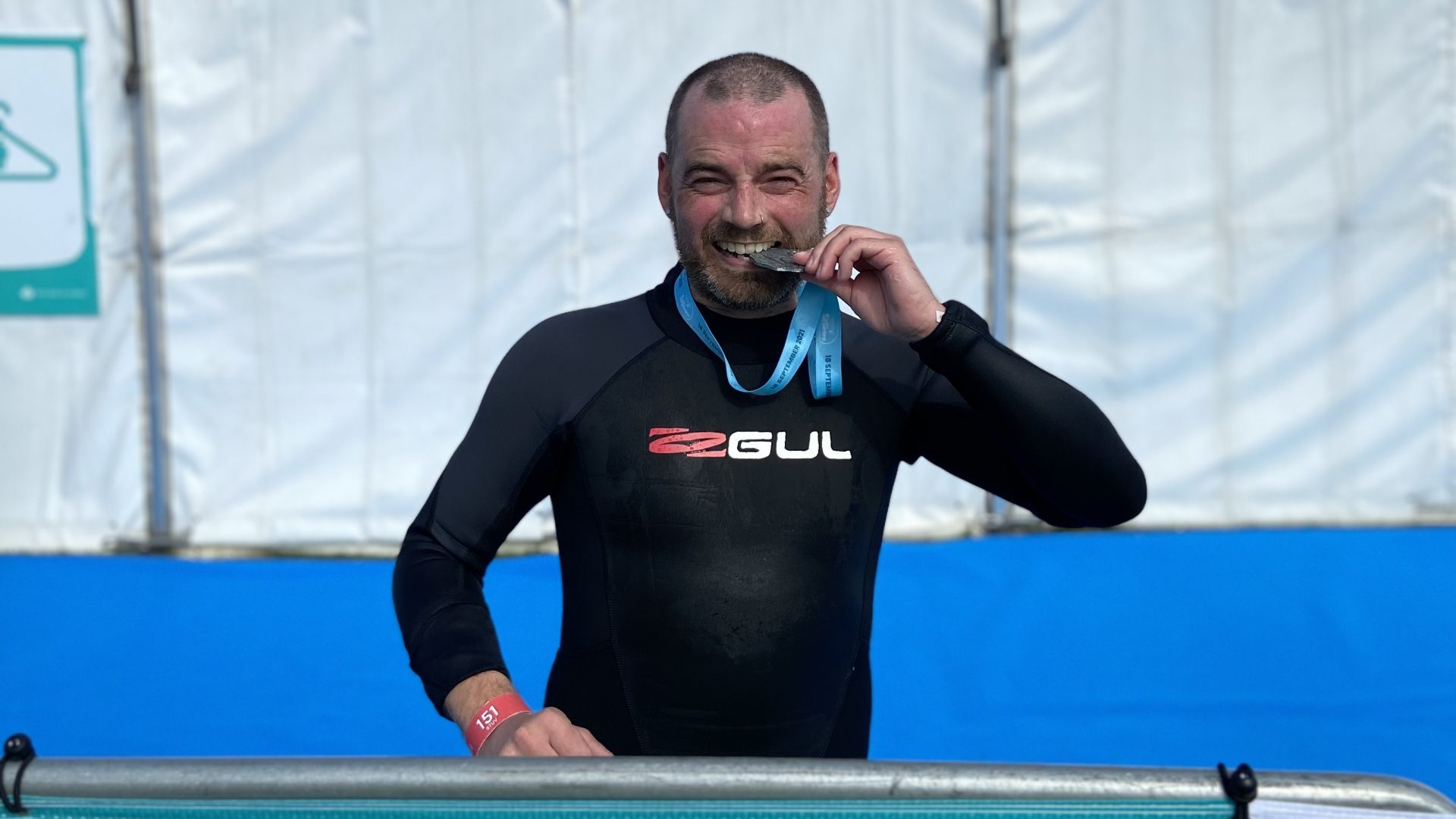 Swim the Serpentine 2021 - Andrew Smallwood